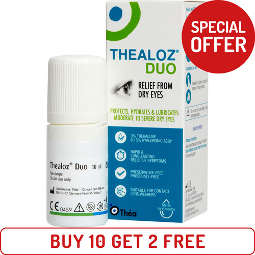 Three Sixty - Thealoz Duo Eye Drops 10ml Bottle